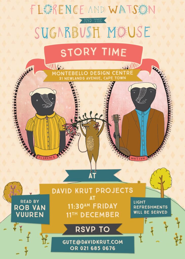 Florence + Watson and the Sugarbush Mouse - Children’s Book Event ...